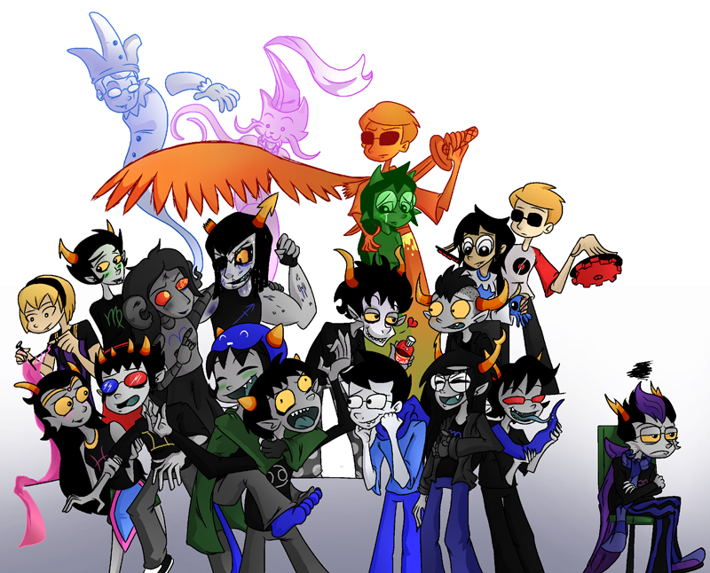 MSPA Booru - alternians aradia megido aradiabot arms crossed beta kids ...