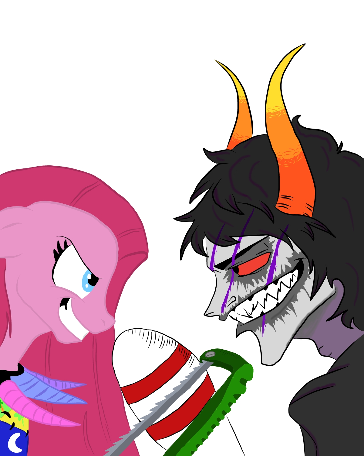 MSPA Booru - 2011 blood crossover deuce clubs fullres gamzee makara my ...