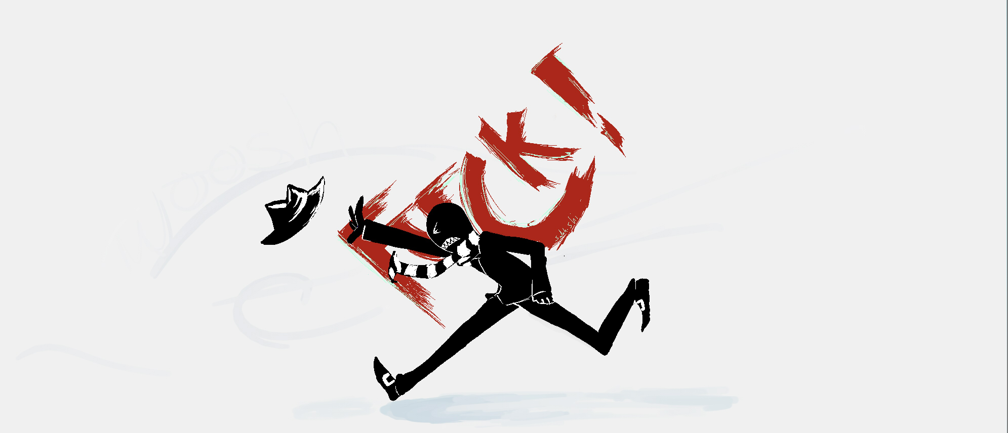 MSPA Booru - 2011 fullres jack noir jaggy lines no hat sadoh-shi solo ...