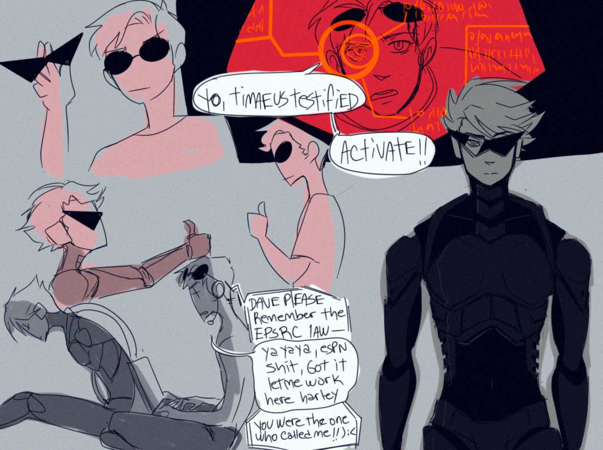 MSPA Booru - 2014 alpha dave au broken source computer dirk strider fullres grandma grayscale ...