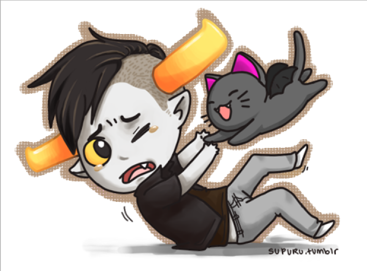 MSPA Booru - crossover nyanpire solo supuru tavros nitram | 5762