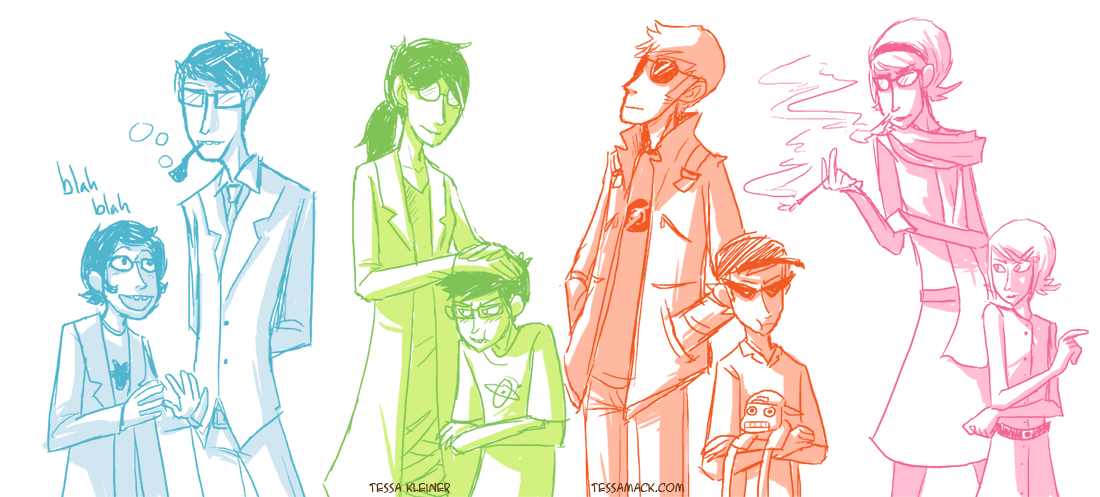 MSPA Booru - 2011 ageswap alpha dave alpha rose beta kids dad dave ...