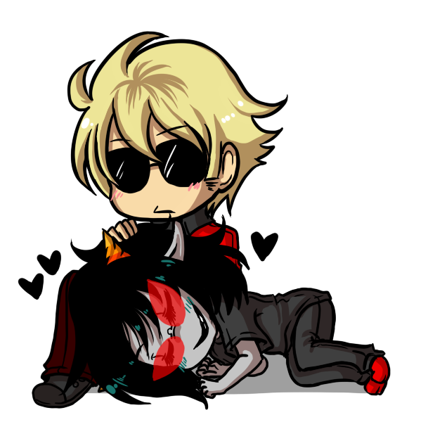 MSPA Booru - blush coolkids dave strider heart pride red plush puppet ...