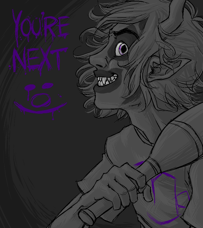 MSPA Booru - :o) blood gamzee makara headshot highlight color inexact ...