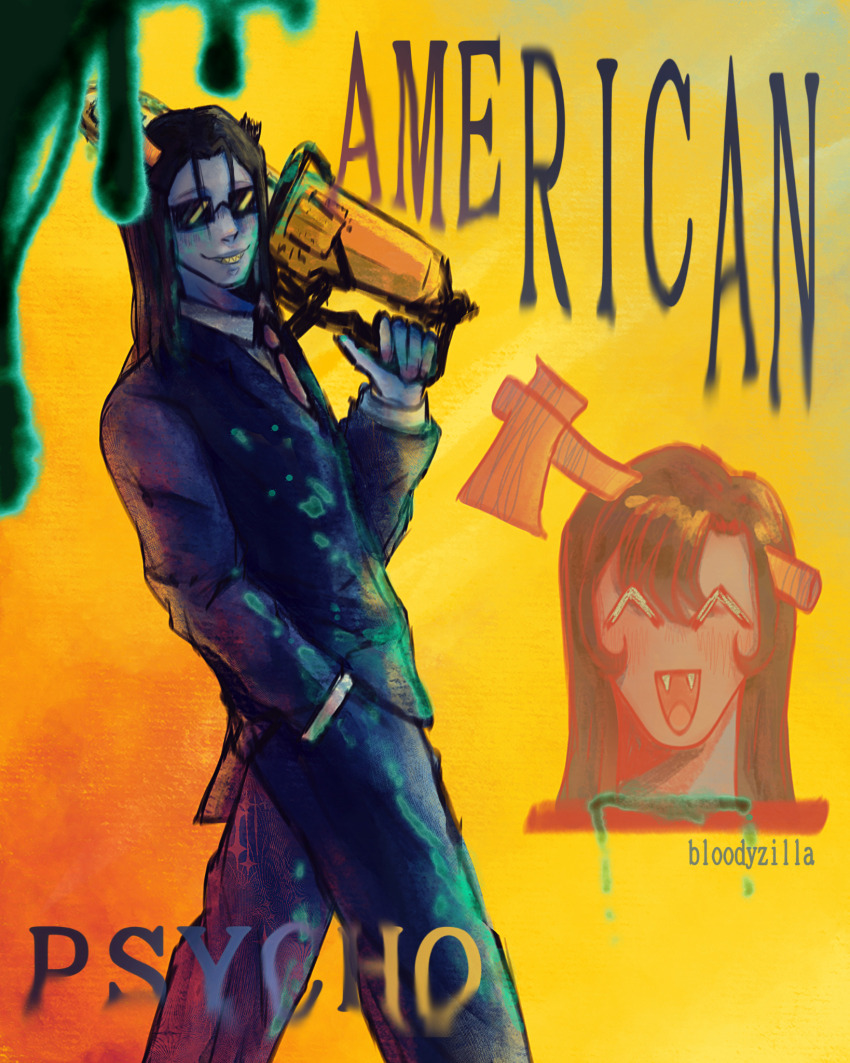 MSPA Booru - 2024 american psycho blood bloodyzilla chainsaw crossover ...