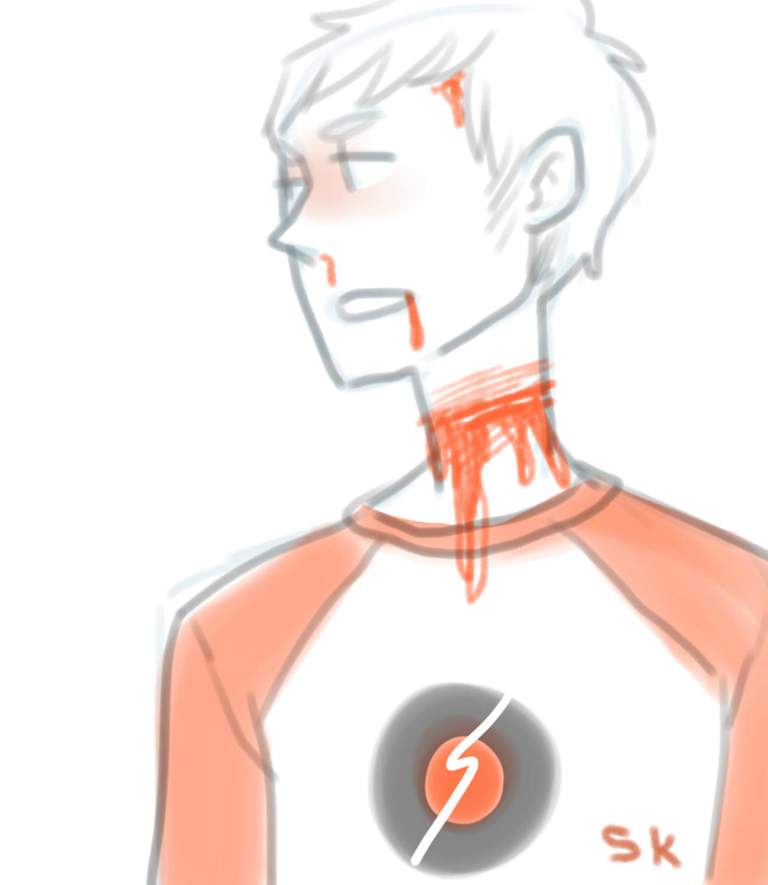 MSPA Booru - blood dave strider headshot huge no glasses red baseball ...