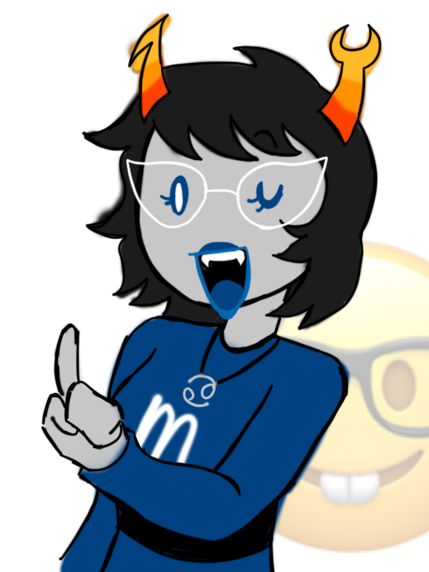 MSPA Booru - 2025 aranea serket dancestors dream ghost emoji fullres ...