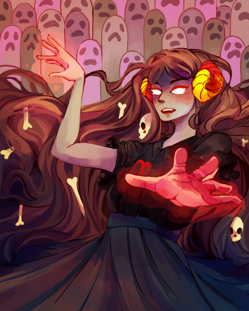 MSPA Booru - 2019 aradia megido dead aradia fullres ghosts pachimation psionics skulls solo ...