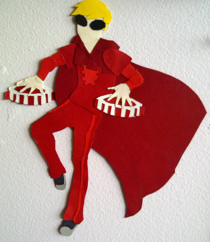 MSPA Booru - crafts dave strider godtier knight papercraft real life ...