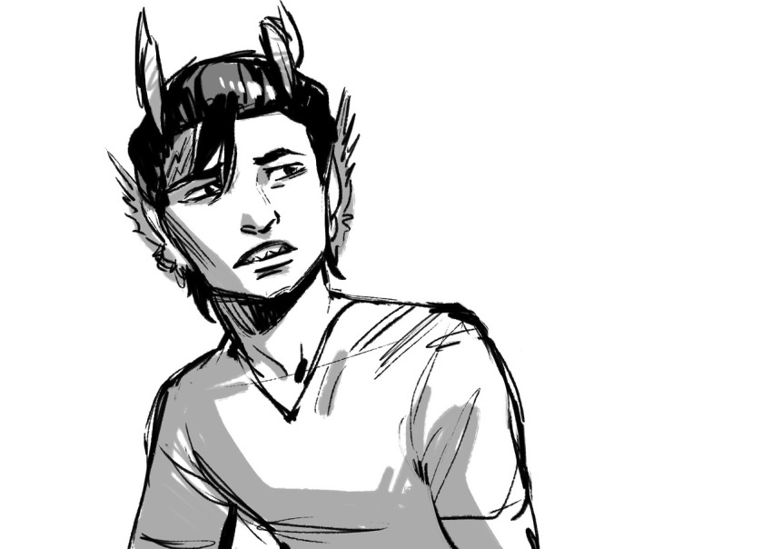 MSPA Booru - cronus ampora dancestors grayscale solo toastyhat | 128601