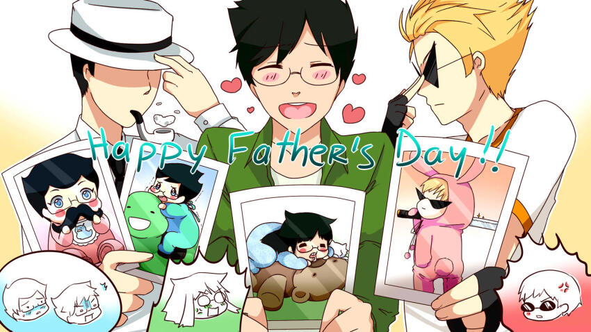 MSPA Booru - 2015 babies bad quality blush crying dad dave strider dirk ...