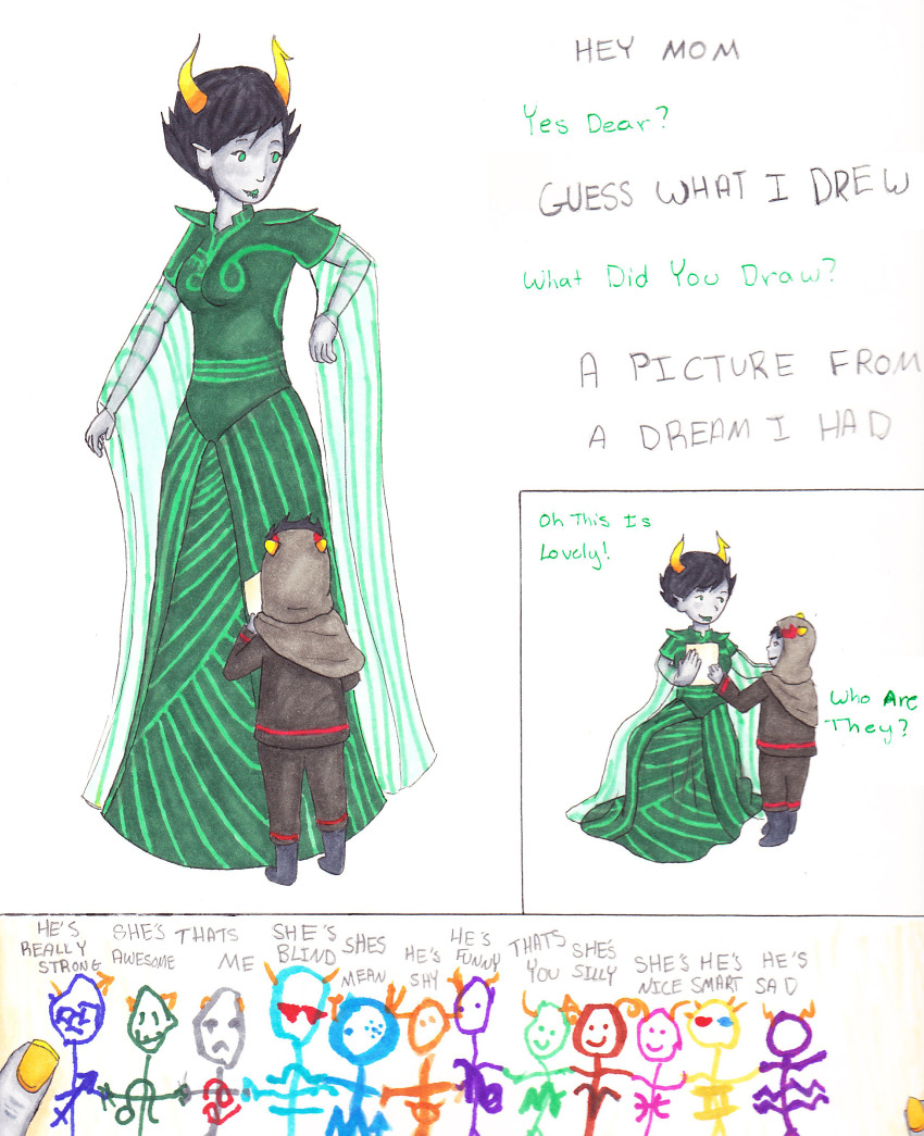 MSPA Booru - 2011 ancestors aranea serket beforans comic cronus ampora ...