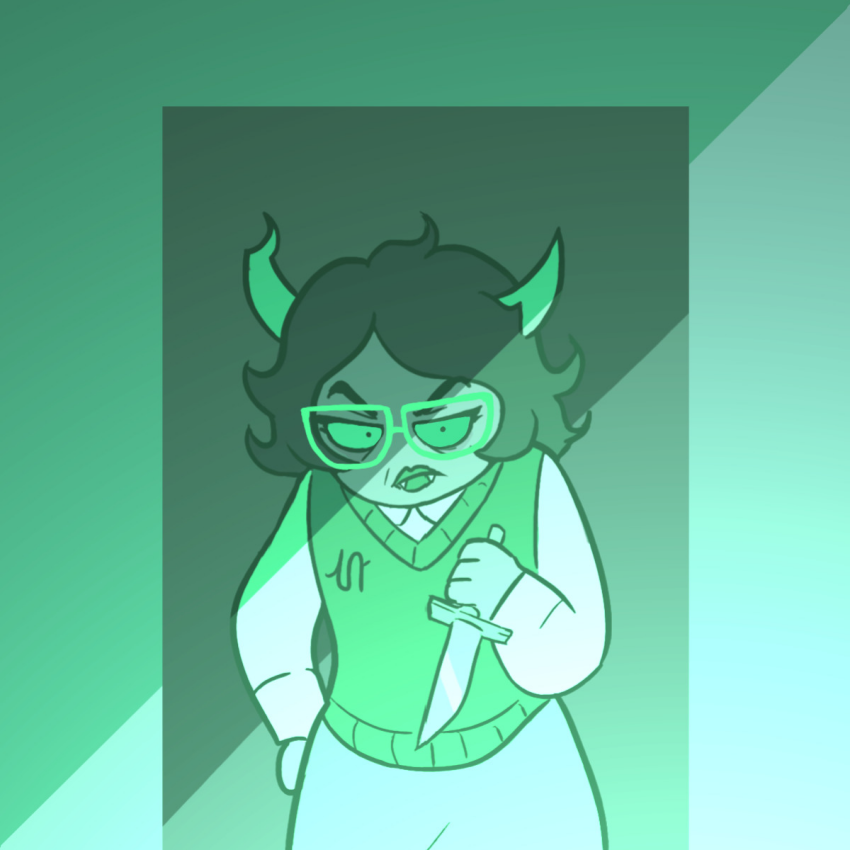 MSPA Booru - 2019 absoluteclownit fullres hiveswap knife lynera skalbi ...