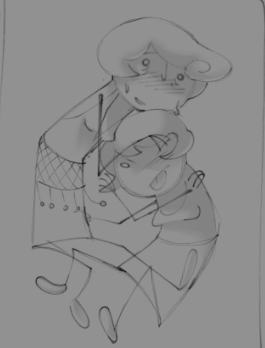 MSPA Booru - 2025 blush catherineorcy cauterize sisters grayscale ...