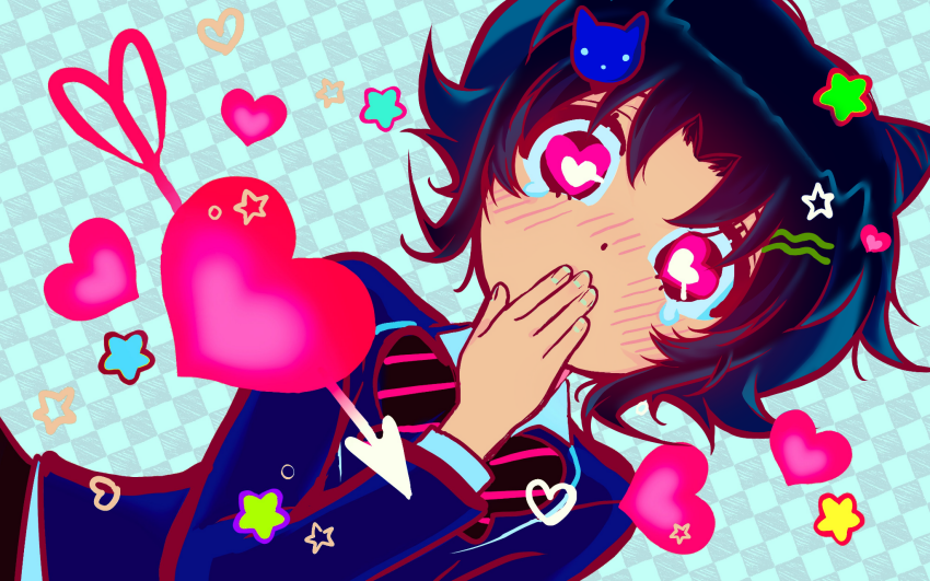 MSPA Booru - 2025 alien stage blush cats fashion fullres headshot heart ...