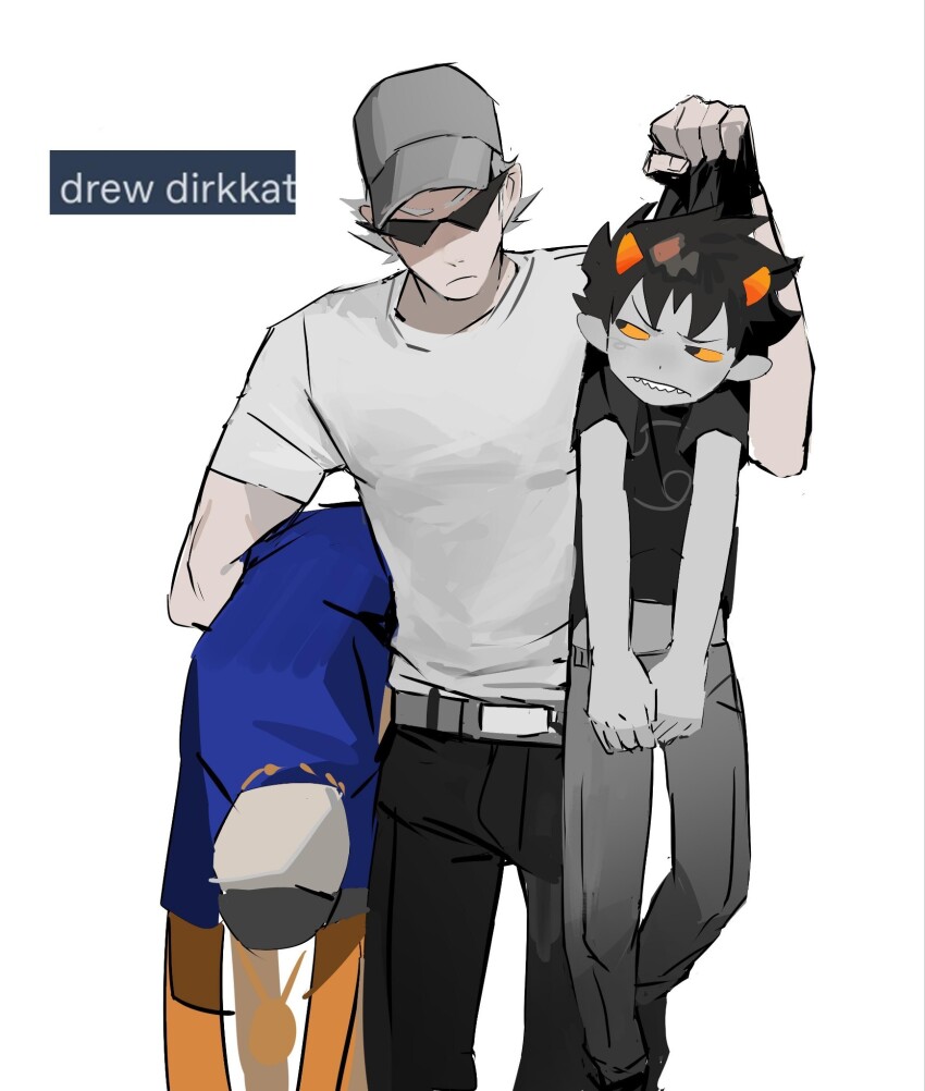 MSPA Booru - 2025 bro carrying elebug karkat vantas lil cal starter ...