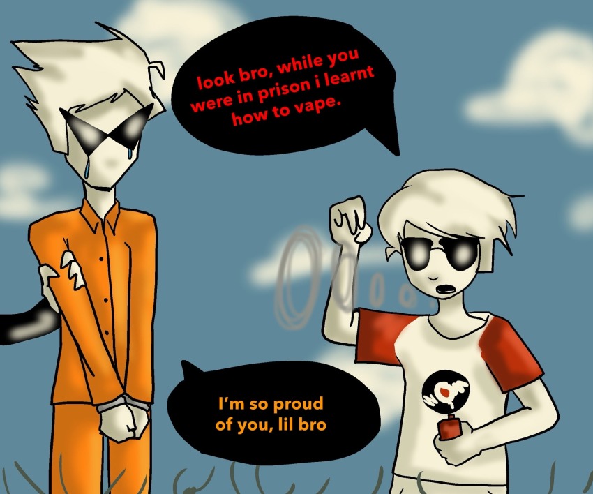MSPA Booru - 2025 bro clouds crying dave strider fullres ...