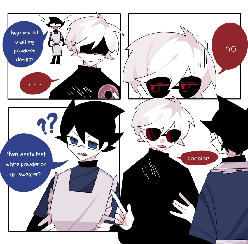 MSPA Booru - 2022 comic dave strider drug use food john egbert meoxiww ...