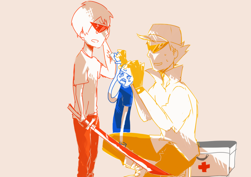 MSPA Booru - bro crying dave strider katana lawey lil cal profile | 137312