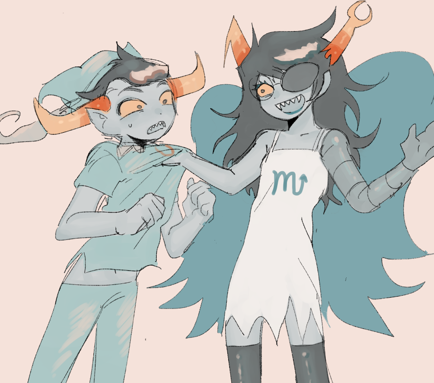 MSPA Booru - 2020 artificial limb eyepatch fairy dress nihlllsm pupa ...