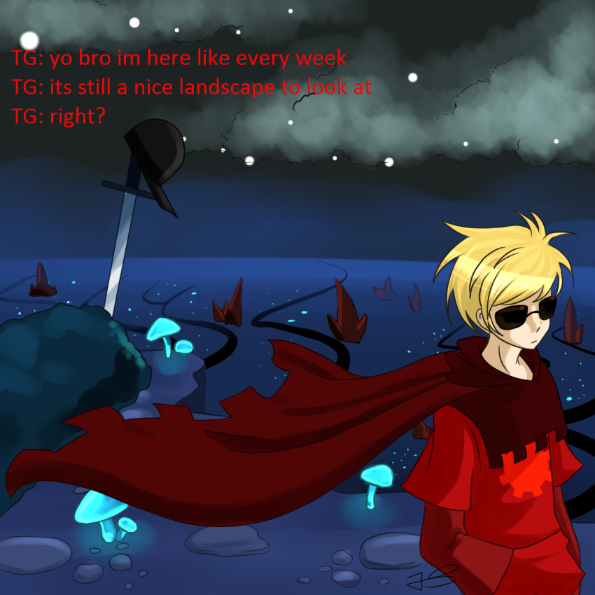 MSPA Booru - clouds dave strider godtier knight land of wind and shade ...