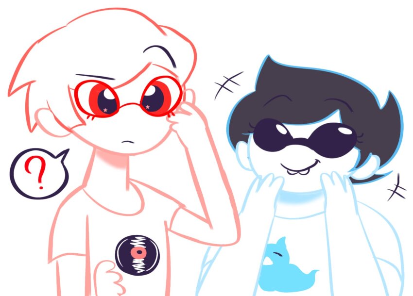 MSPA Booru - 2026 ? dave strider fullres glasses added jane crocker ...