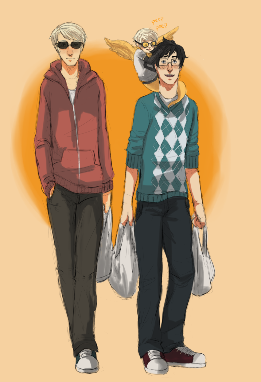 MSPA Booru - broken source casual dave strider davesprite fashion ...