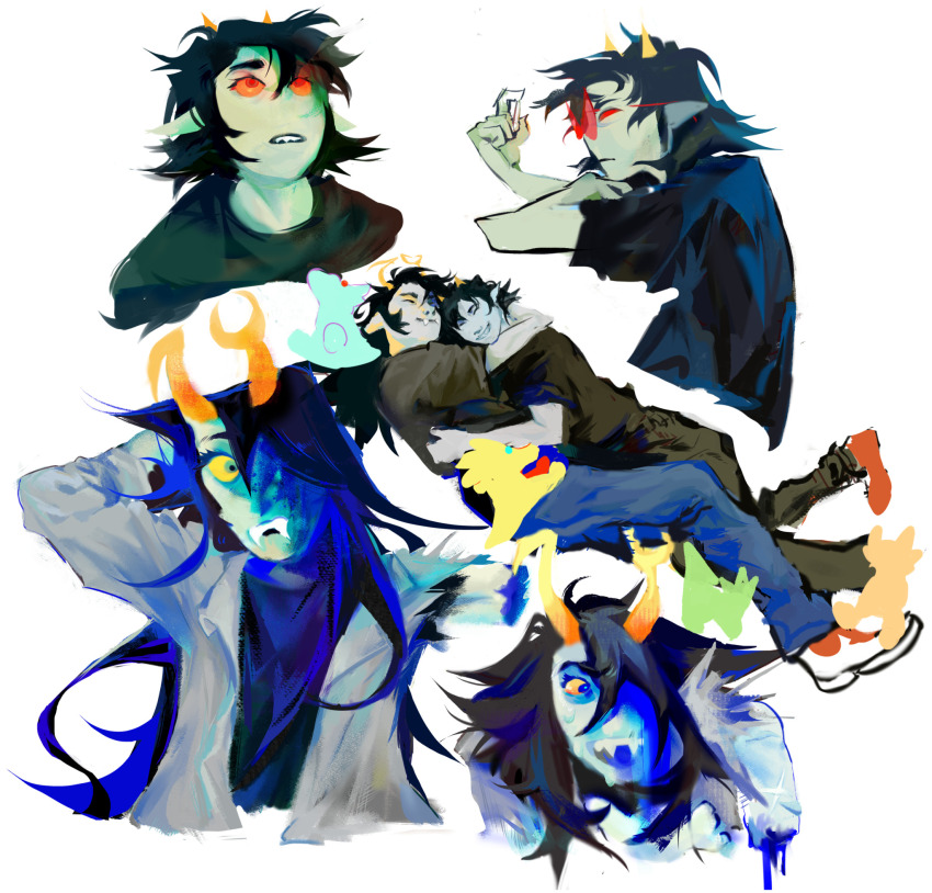 MSPA Booru - 2025 art dump blood eyesquick gore lemonsnout no glasses ...