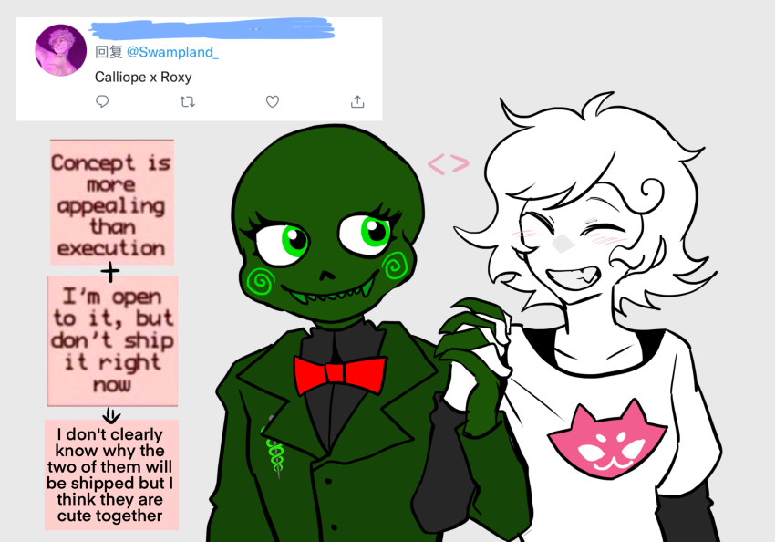 MSPA Booru - 2022 blush calliope diamond fullres holding hands palerom ...