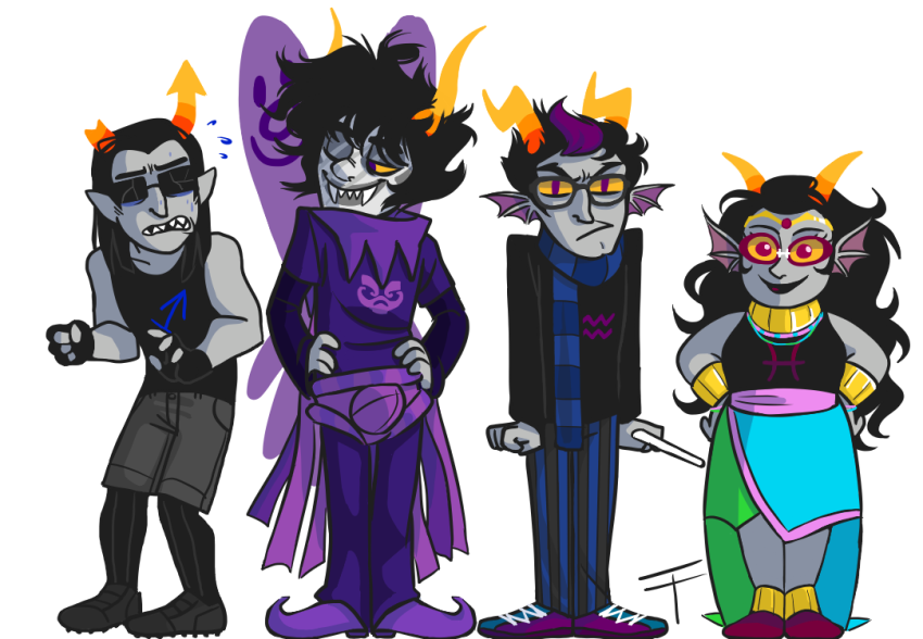 MSPA Booru - bard empiricist's wand equius zahhak eridan ampora feferi ...