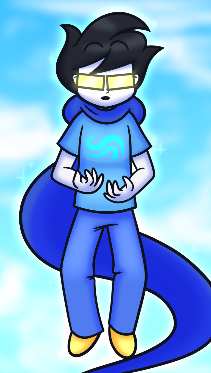 MSPA Booru - breath aspect heir iceflower99 john egbert native source panel redraw solo | 176385