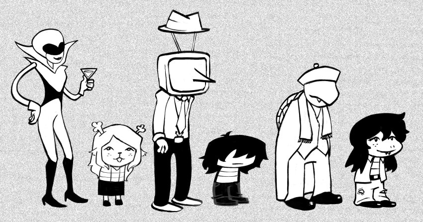 MSPA Booru - 2025 alcohol cocktail glass crossover dad deltarune fedora ...