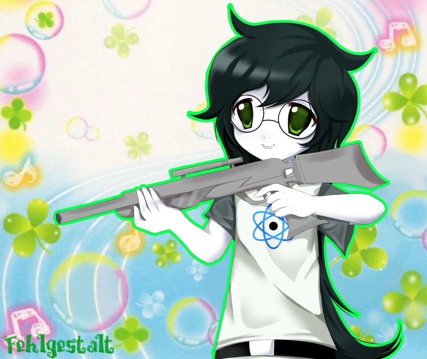 MSPA Booru - 2024 animestuck fuhusaz hunting rifle jade harley music ...